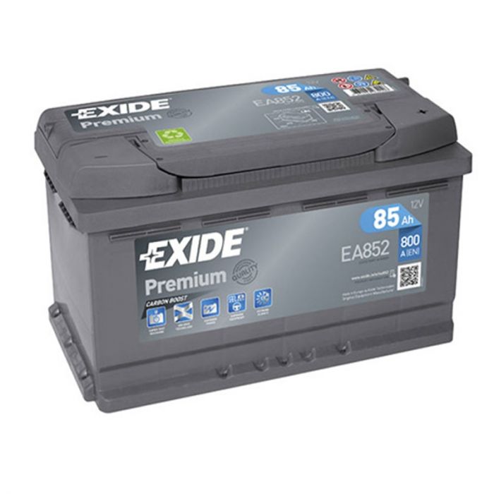 Akumulator Exide 12V 85Ah 800A Premium Carbon Boost desno+ | MD Auto