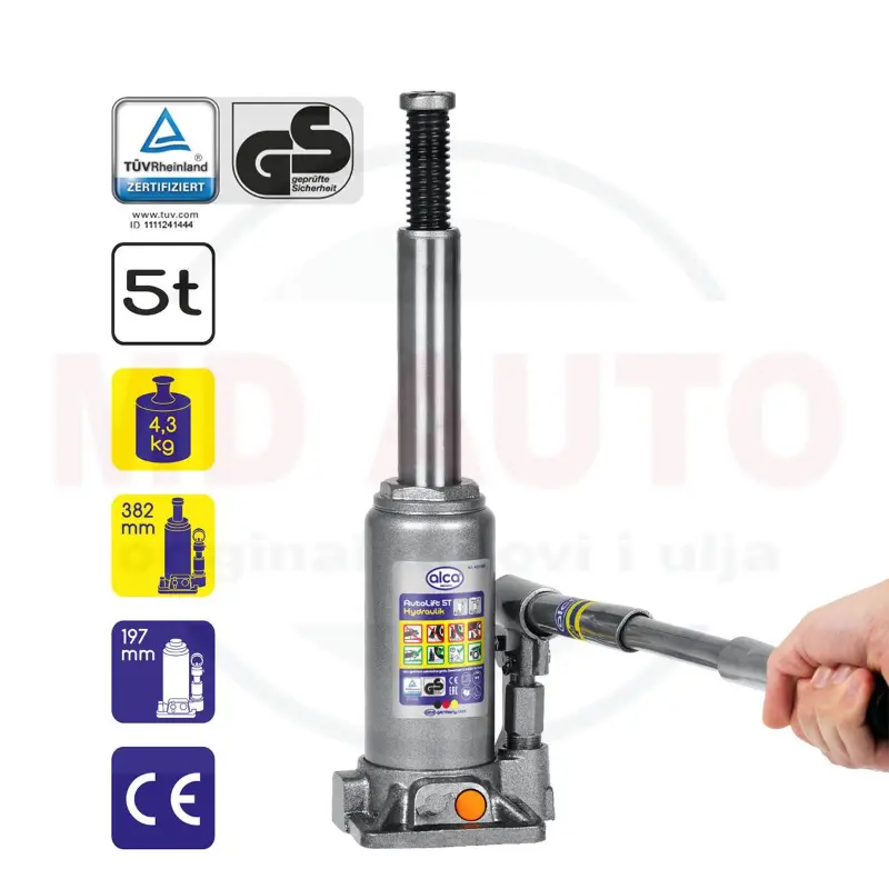 Dizalica za auto Alca 432000 hidraulična 5T | MD Auto
