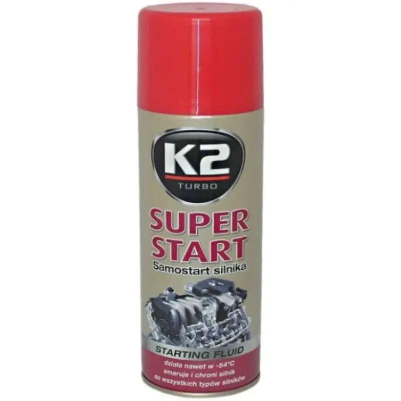 Sprej za start motora SUPER START K2 400ml | MD Auto