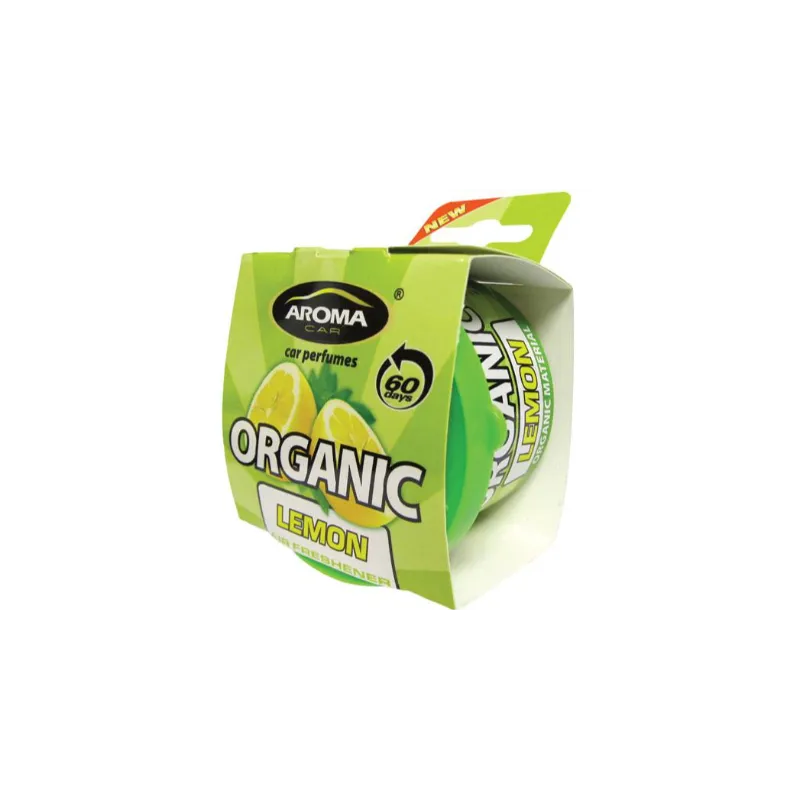 Miris za auto u konzervi Aroma Organic Limun 40g | MD Auto